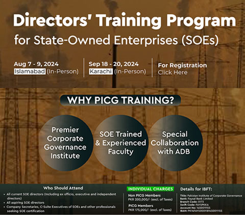PICG - Pakistan Institute of Corporate Governance