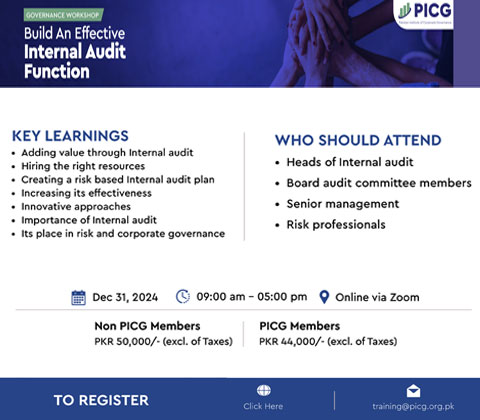 PICG - Pakistan Institute of Corporate Governance