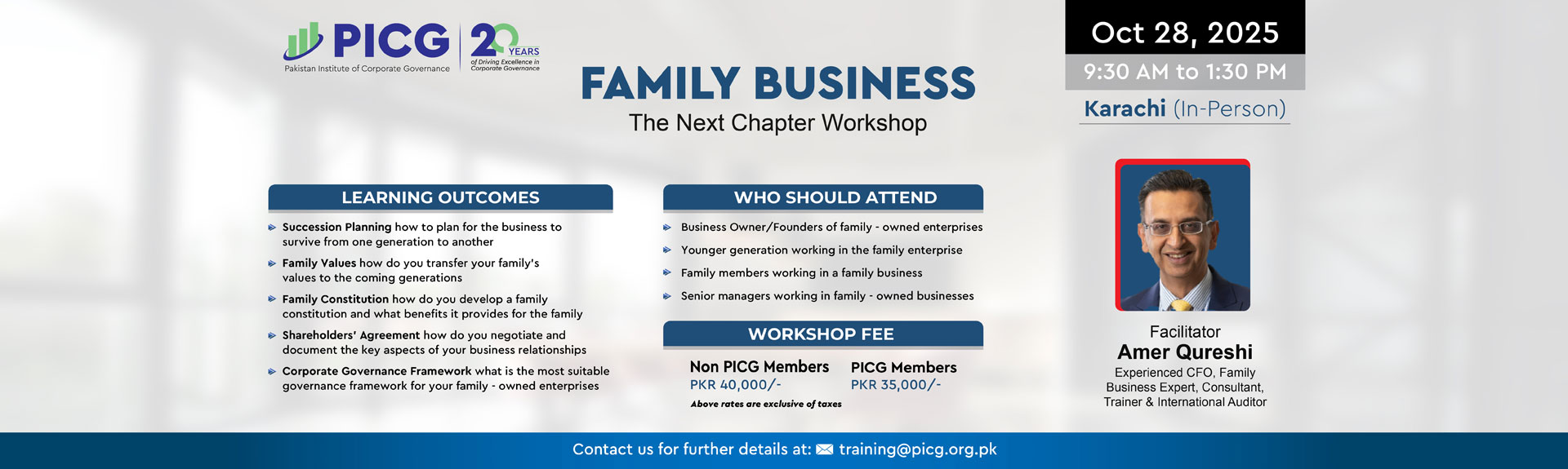 PICG - Pakistan Institute of Corporate Governance