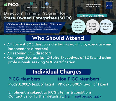 PICG - Pakistan Institute of Corporate Governance