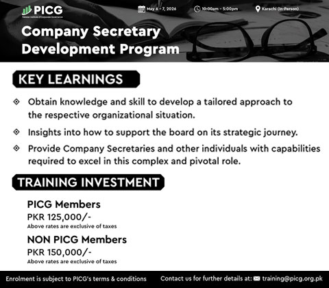 PICG - Pakistan Institute of Corporate Governance
