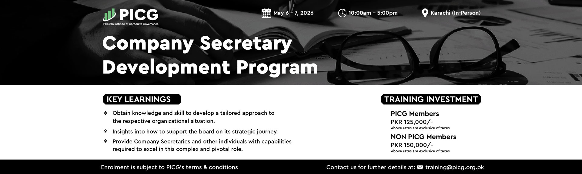 PICG - Pakistan Institute of Corporate Governance